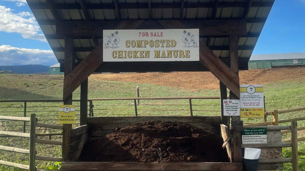 Products | Corfe's Okanagan Chicken Manure Compost